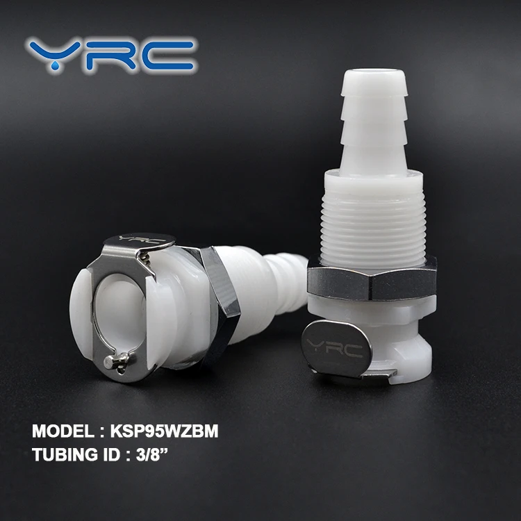 Plastic Straight Female Quick-disconnect Tube Fittings - Buy Quick ...