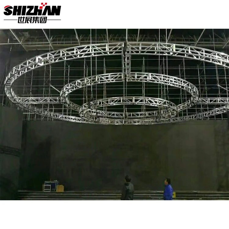 Circular Lighting Truss - Durable Aluminum Stage Setup