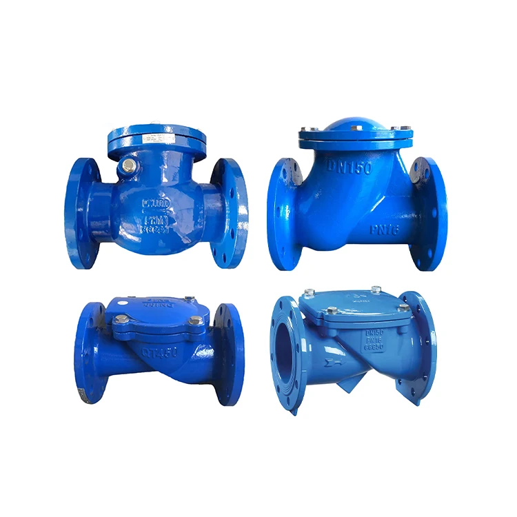 Qt450 Dn100 Rubber Seal Ductile Iron Check Valve - Buy 4 Inch Check ...