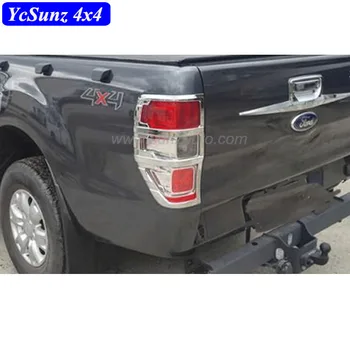 Ranger T7 2017 Rear Tail Light Cover Rear Lamp Cover Chrome Fit For ...