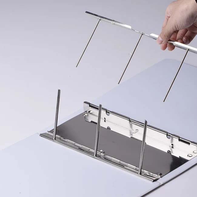 White Vinyl PVC Catalog 2/3/4 Metal Screw Post Ring Binders