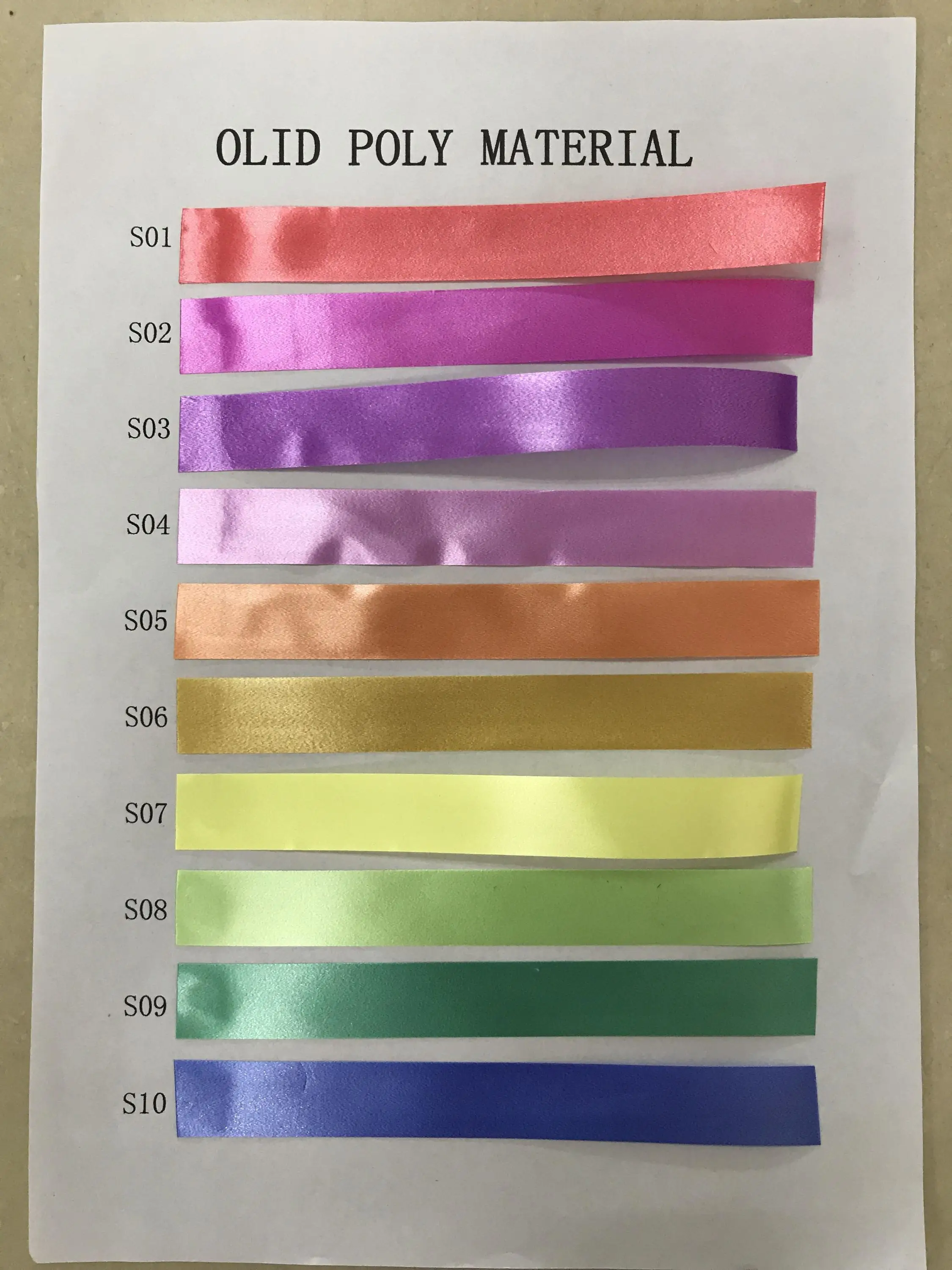 50mm * 100m Christmas Solid Poly PP Plastic Ribbon