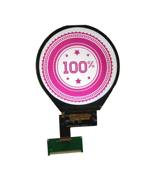 3.4 Inch Transparent Oled Monitor Round Circular Lcd Screen - Buy ...