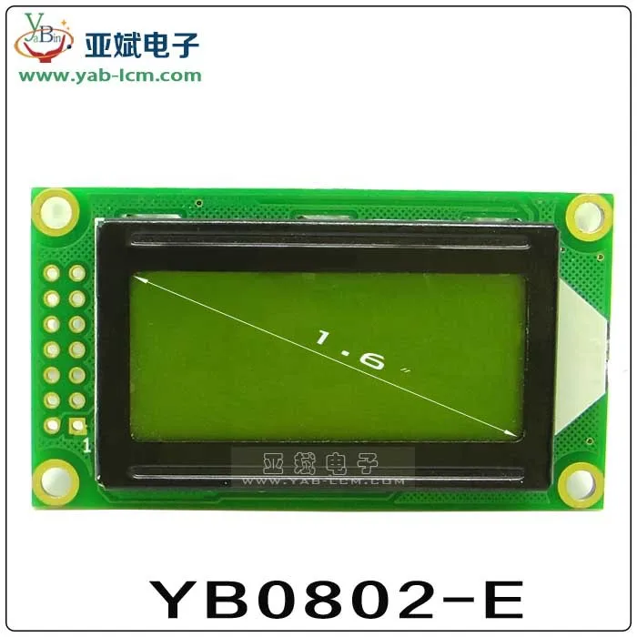 8 * 2 Lcd Liquid Crystal Display Module 14 Pin - Buy Lcd Module,Display ...