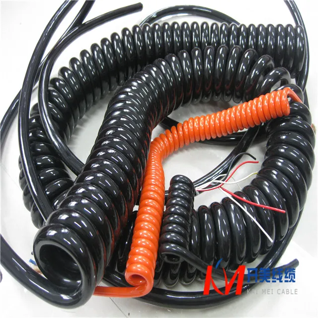Spiral Coiled Ethernet Cable - Durable and Versatile