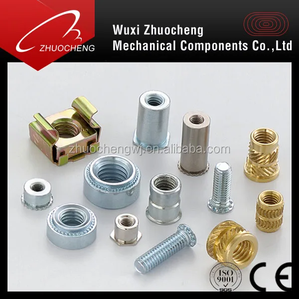 M6 Stainless Steel 304 Round Self Clinching Pem Panel Nut And Stud ...