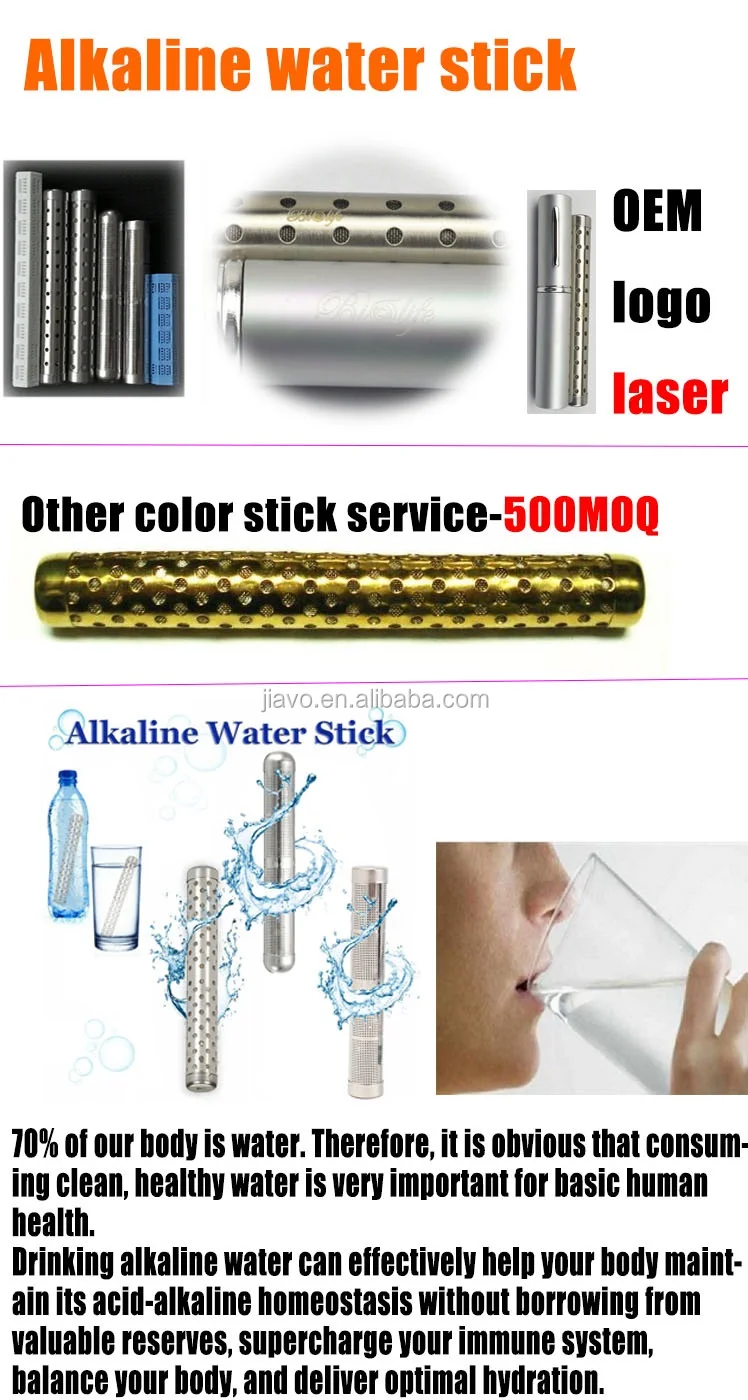 Portable Hydrogen Alkaline Water Ionizer Stick Raise Ph - Buy Alkaline ...