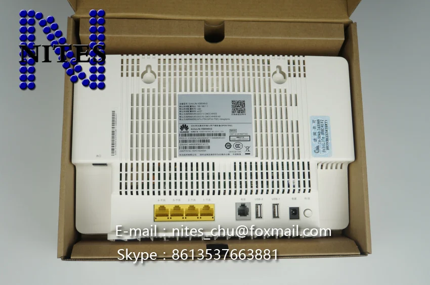 Original Hua wei NUEVO HS8546V 8546 V ONT GPON onu 4GE Wifi2.4GHz HGU ...