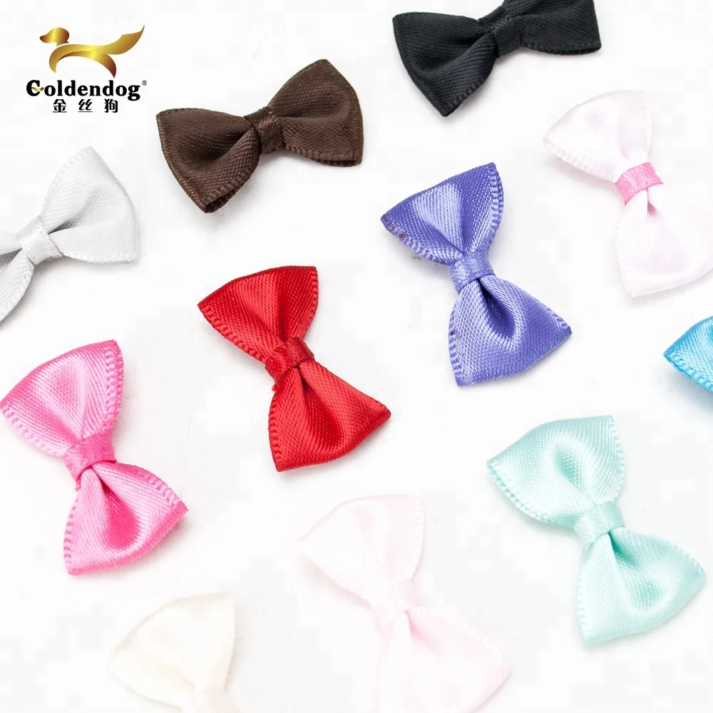 Pre-made Mini Bow / Small Satin Lingerie Ribbon Bow - Buy Ribbon Bow ...