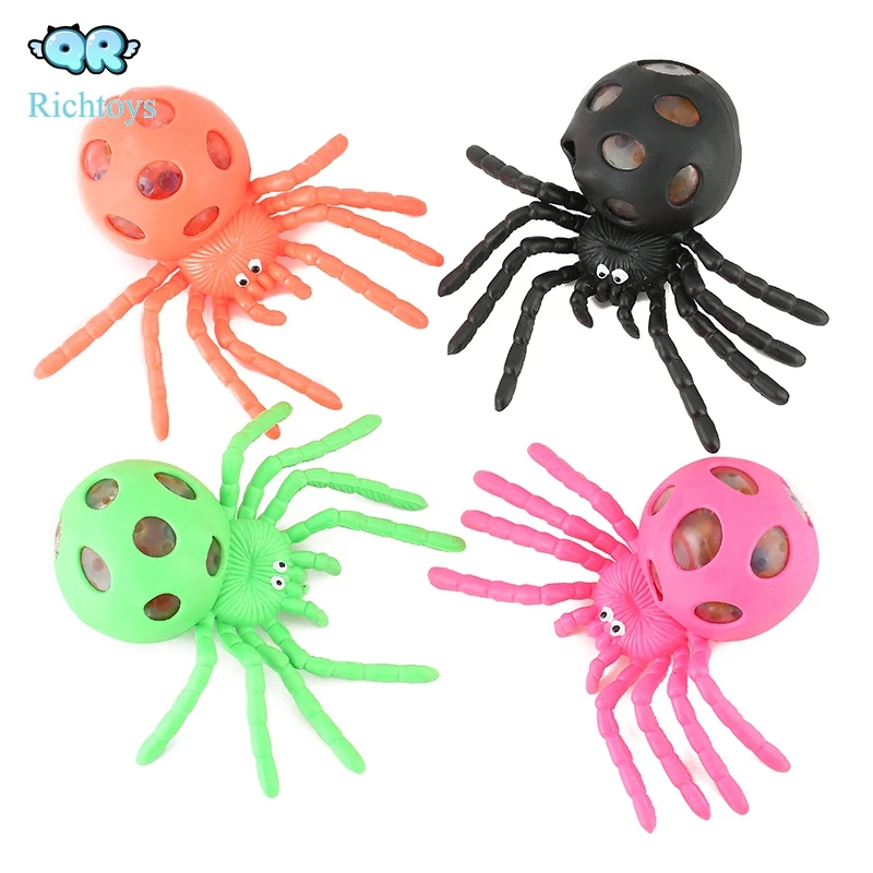 Squeeze Spider Toy For Kids & Adults,Boys And Girls Hand Sensory Tool ...