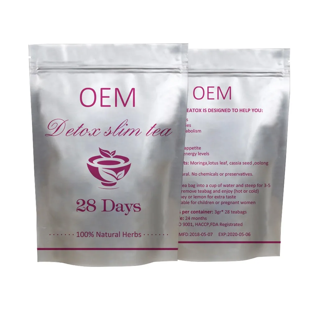 Organic Detox Slim Flat Tummy Tea Customized Fda Herbal Tea - Buy Detox ...