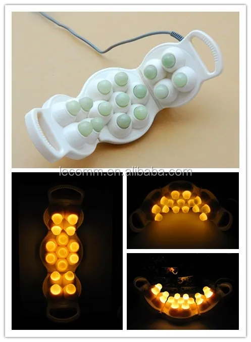 Vibration Knocking Thermal Jade Stone Massage Bed 6018H