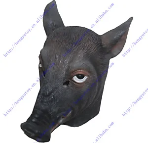 Realistic Animal Full Head Mask Newly Eco-friendly Halloween Costume ...