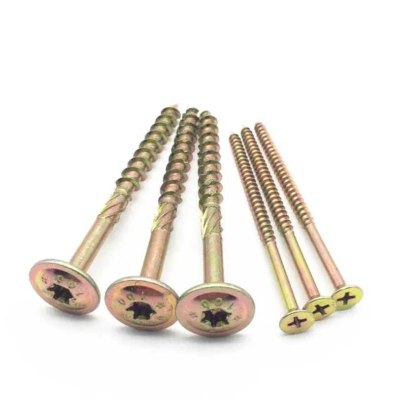 Flat Countersunk Head Hole Phillips Head. Finish: Zinc Plated Chipboard ...