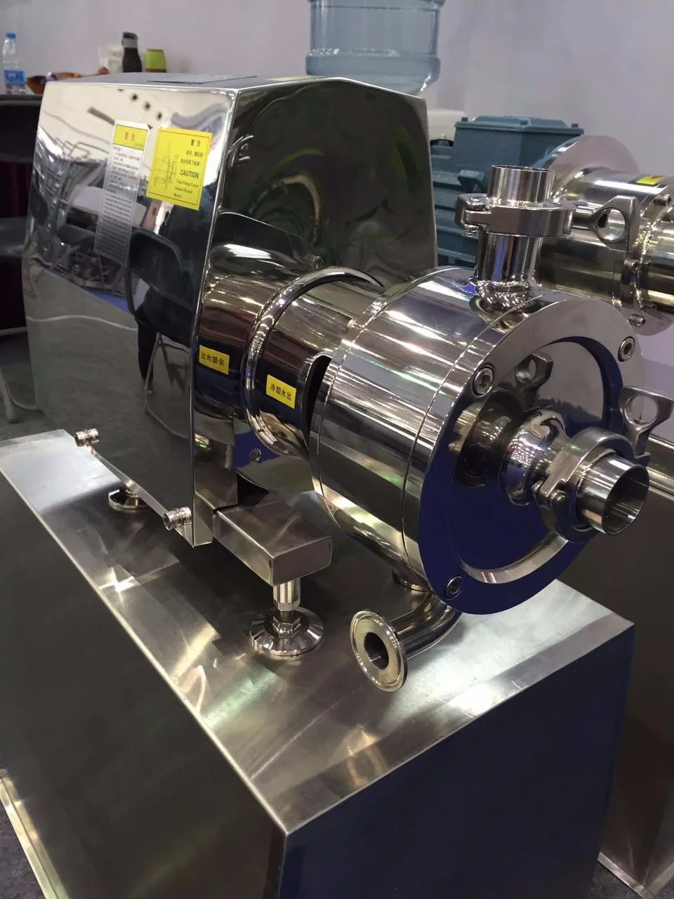 Single Stage Pipeline Emulsification Emulsion Pump Shear Dispersing ...