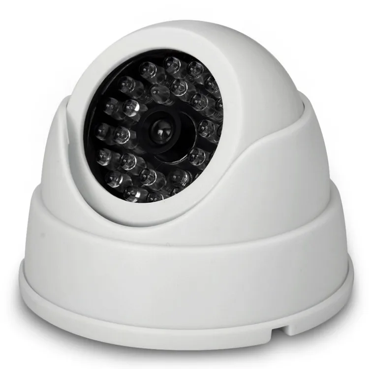 white rotating cctv wireless dummy camera| Alibaba.com