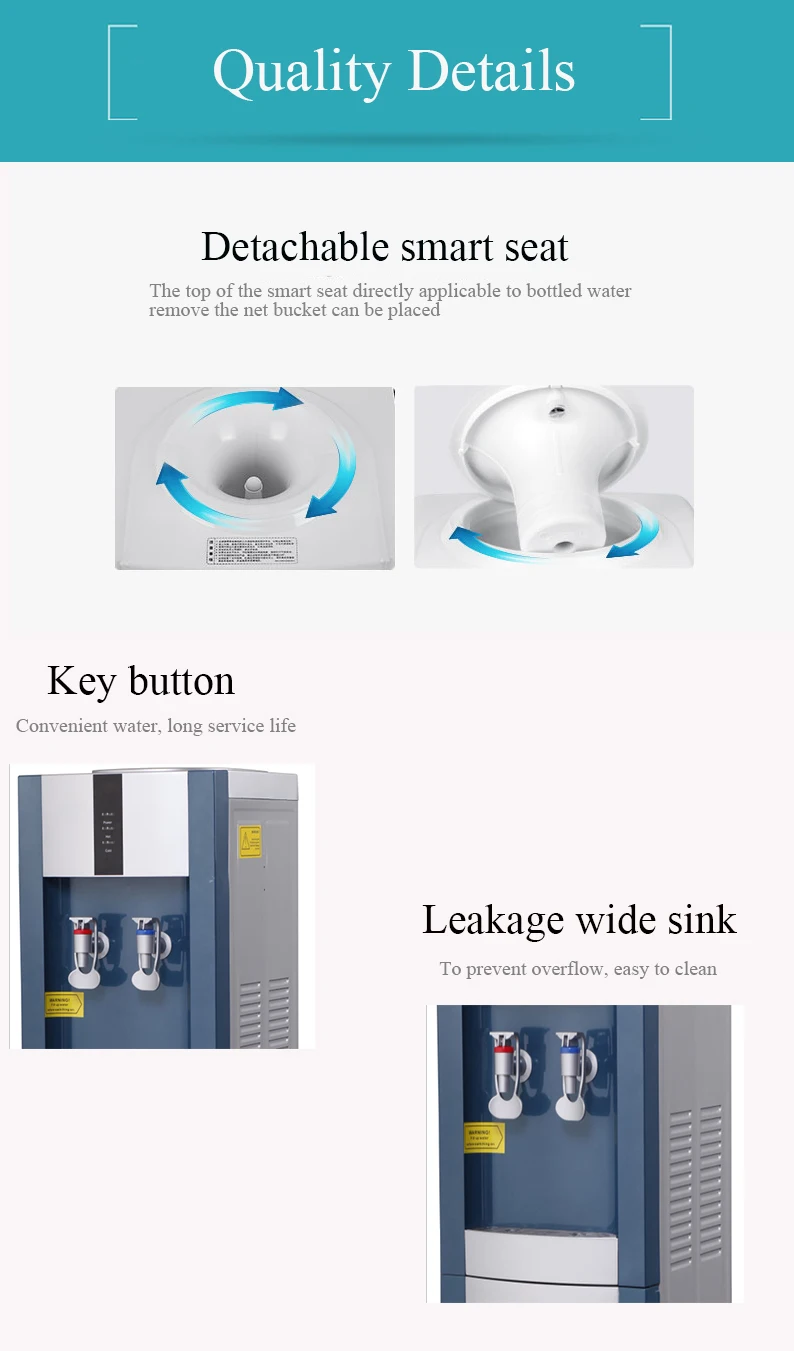 Ce Certification Children Safety Lock Hot Cold Outdoor Water Dispenser ...