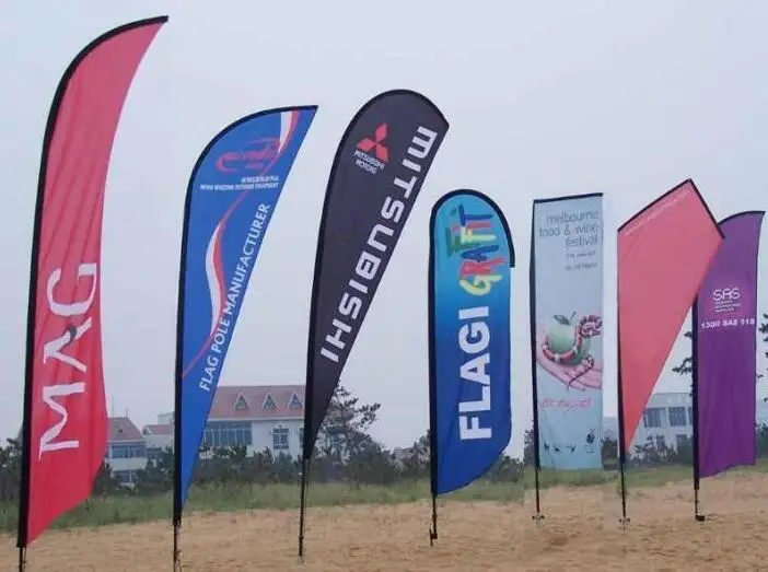 Custom High Wind Flags Banner For Advertising - Buy Wind Flags,Wind ...