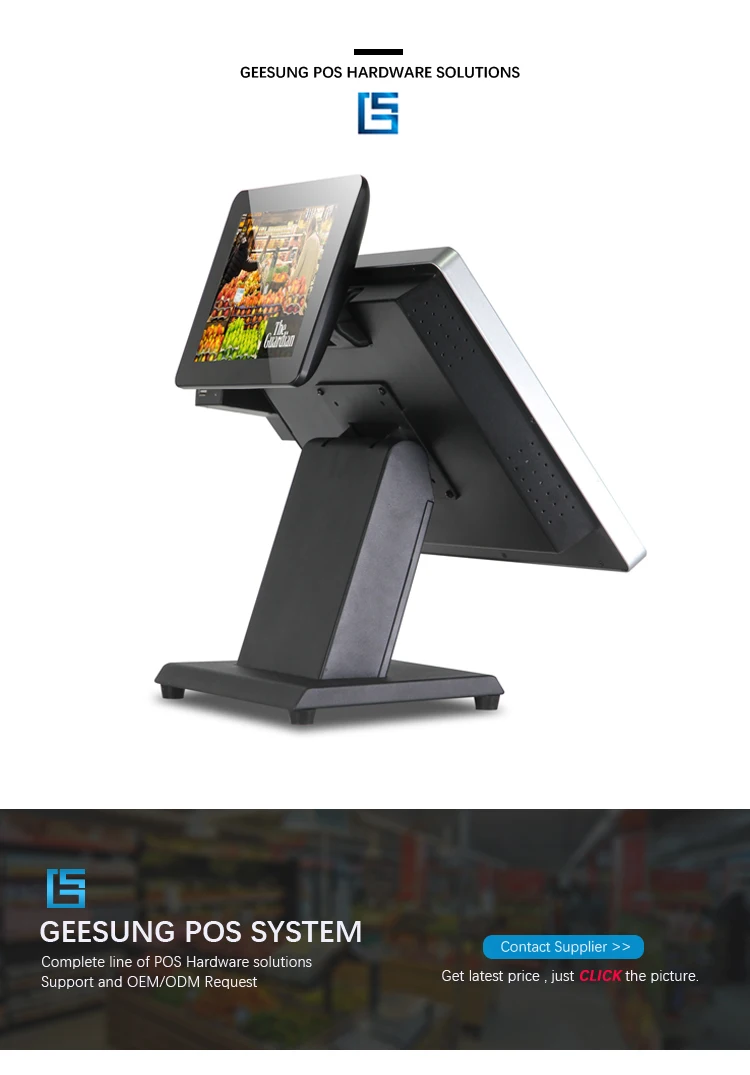2019 Pos Terminal With Customer Display And Mini Barcode Scanner - Buy ...