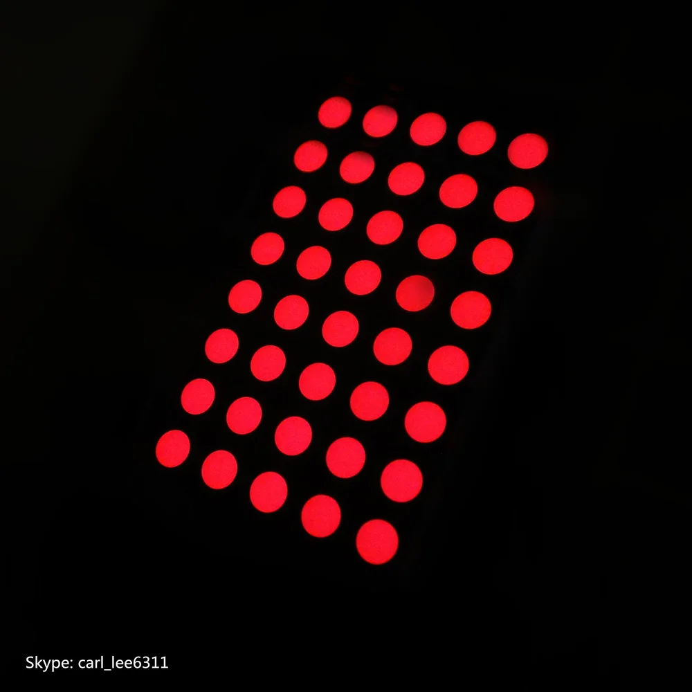 Ultra Red 8x5 Matrics 5mm Dot matrix Display 5x8 Led matrix| Alibaba.com