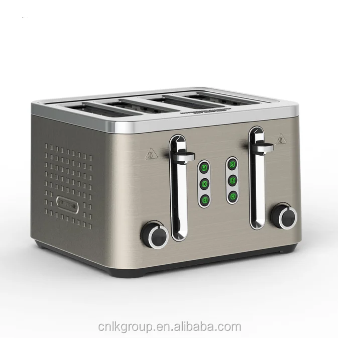 New Style High Quality 4 Slice Slot Electric Bread Toaster Made In ...