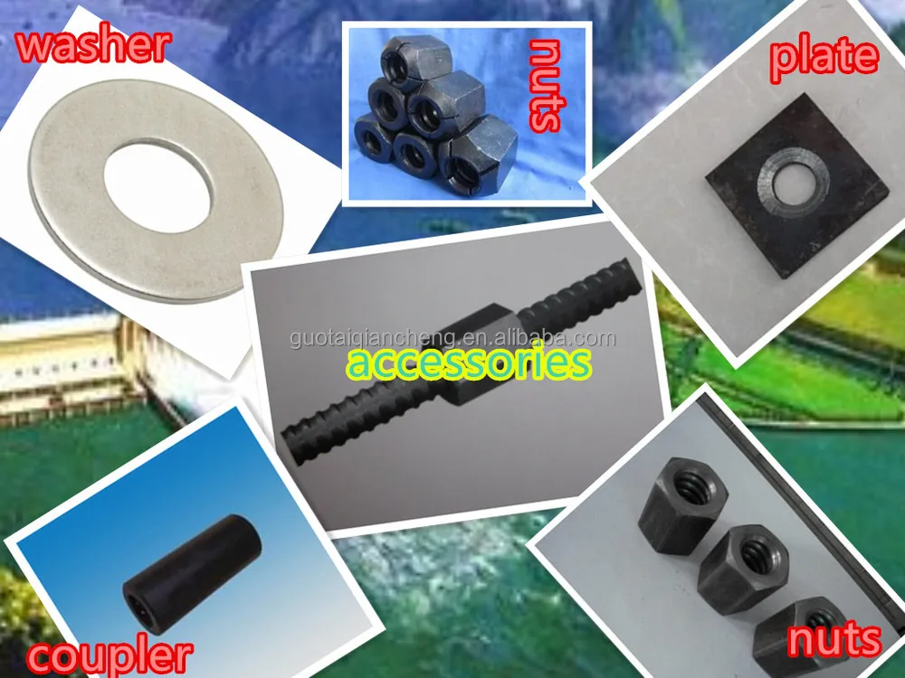 Astm A722 Stress Bar Fully Thread Anchor Bar - Buy Screw Thread Steel ...