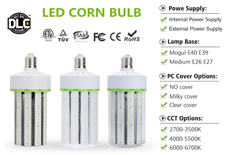 300 Watt Equivalent Hid/metal Halide/hps E26 E40 Base Daylight 70w Led ...