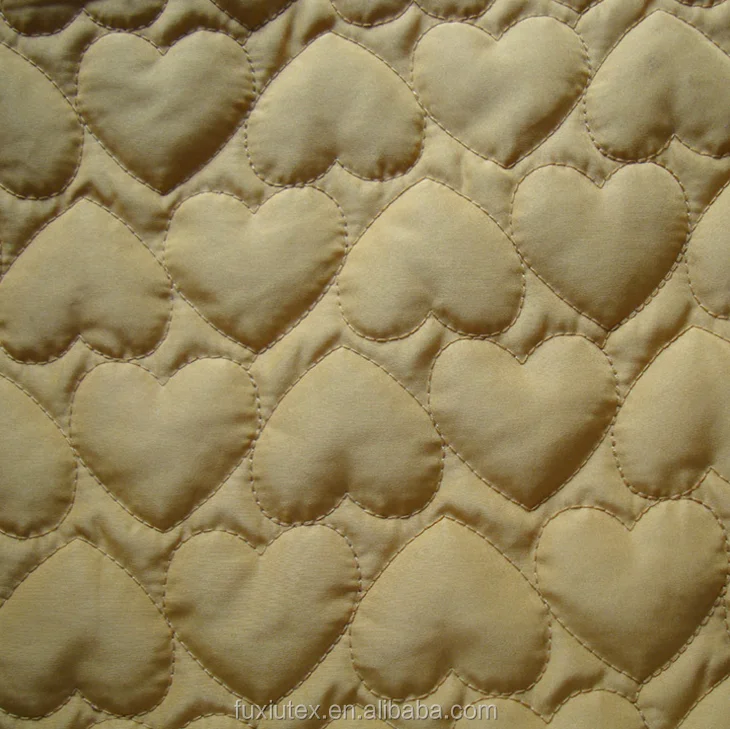 Custom Design Quilted Bag Sewing Waterproof Quilted Satin Fabric For ...