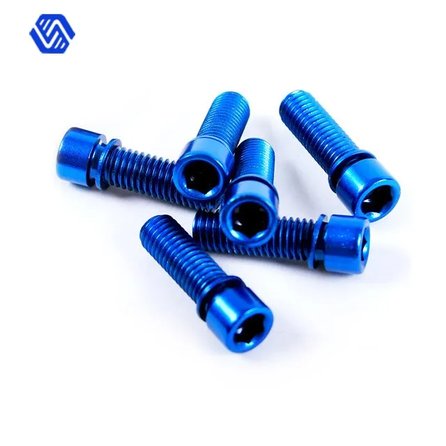Nonstandard Colorful Aluminum Anodized Allen Bolt - Buy Allen Bolt ...