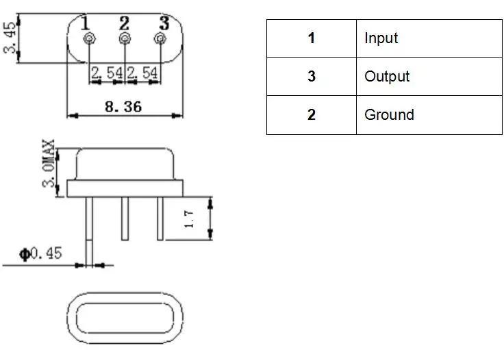 WTL D11 Case R315 Saw Resonator 315mhz Wireless Saw Resonator Remote Control Products from WTL ...