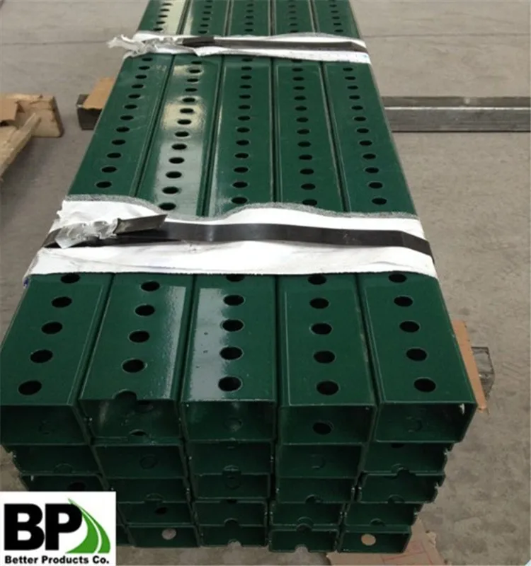 Galvanized Perforated Square Tube/sign Post - Buy Rectangular Pipi/tube ...