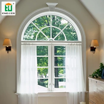 Arched Half Moon Windows That Open French Grill Design Aluminum Arch ...