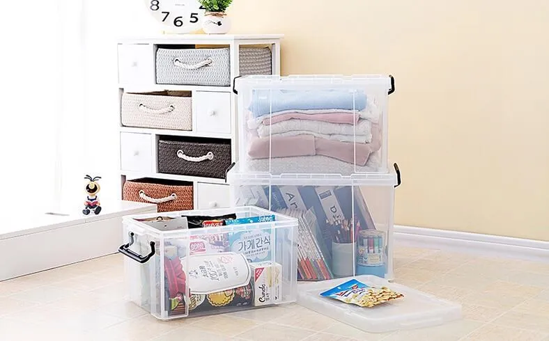 Wholesale Durable Multi Purpose 5L-130L Transparent Stackable Plastic ...