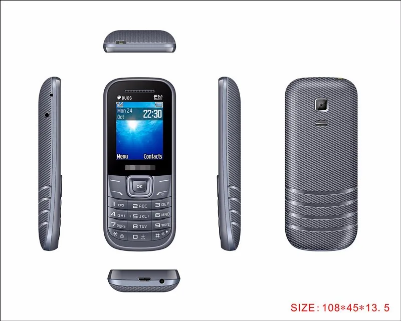 Cheap 2g Mobile Phone Spreadtrum6531 - Dual SIM GPRS GSM