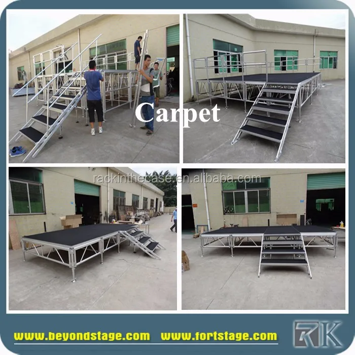 Scaffolding Layer Quick Stage With Small Stage Decoration With Paper ...