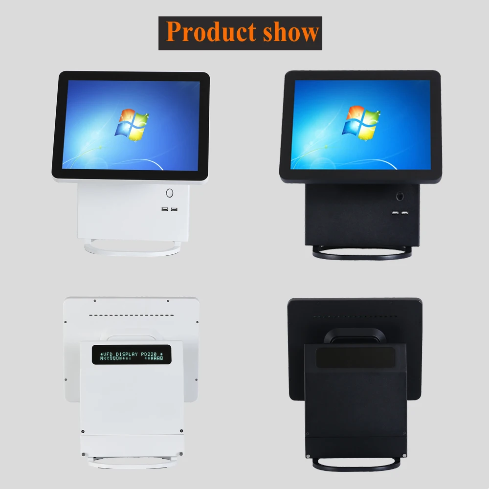 Hba-q8 15inch Touch Screen Pos System/retail Pos Terminal/ Supermarket Restaurant Pos Machine ...