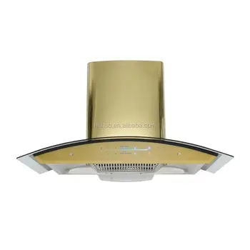 Luxury Gold Color Kitchen Cooker Range Hood - Buy Kitchen Aire Range ...