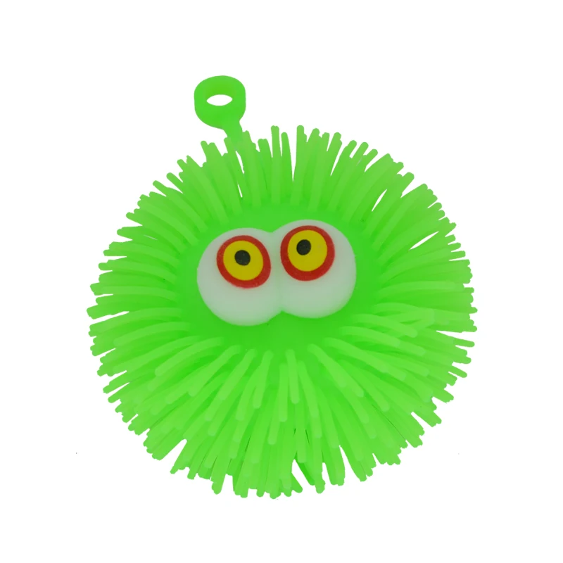 Der New Led Light Soft Squishy Puffer Ball Mit Aufblasbaren Augen ...