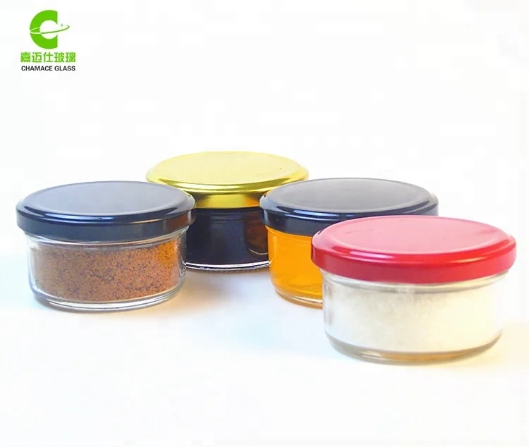 2 Oz Mini Glass Canning Mason Jars With Silver Metal Lids - Buy Glass ...