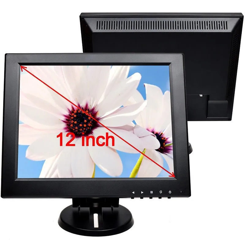 12inch TV LCD Monitor - LED Monitor 12V for Business