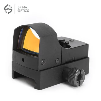 1x22 Auto Light Sense Micro Red Dot Sight With 3/8 Rail 11mm Dovetail ...