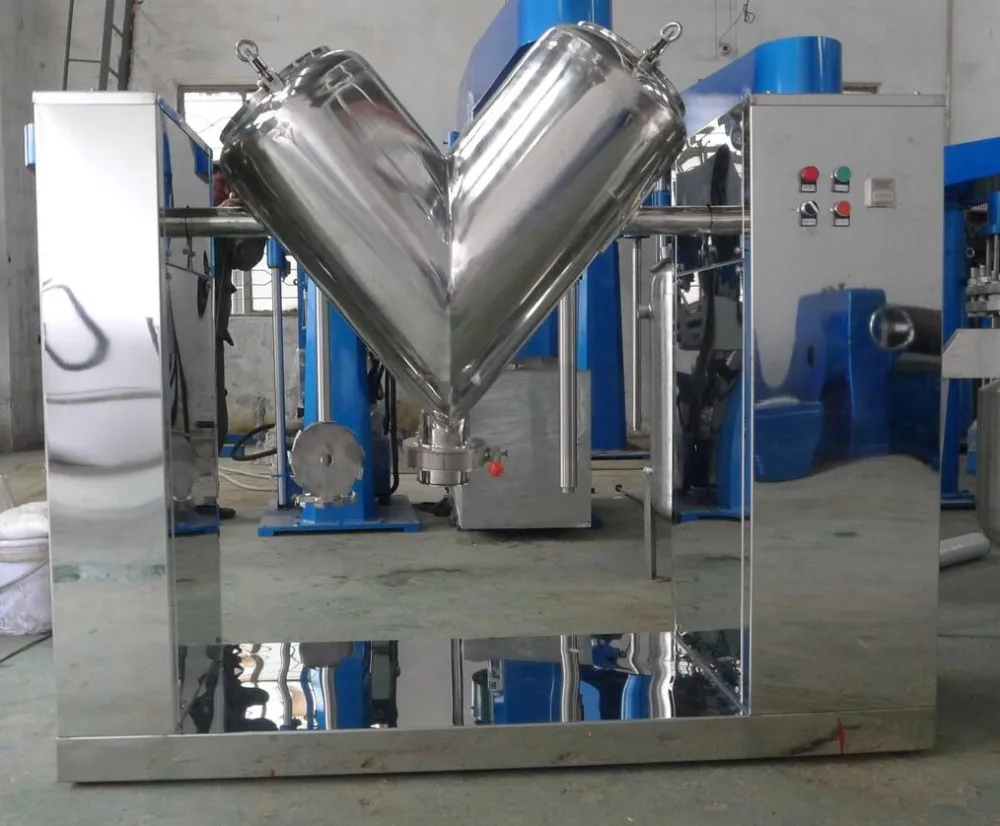 Lime V-type Mixer Mixing Machine /cocoa Powder V Shape Blender Shaker ...