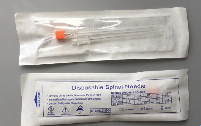 The Best Disposable Sterile Spinal Needle With Introducer(16g-27g) From ...