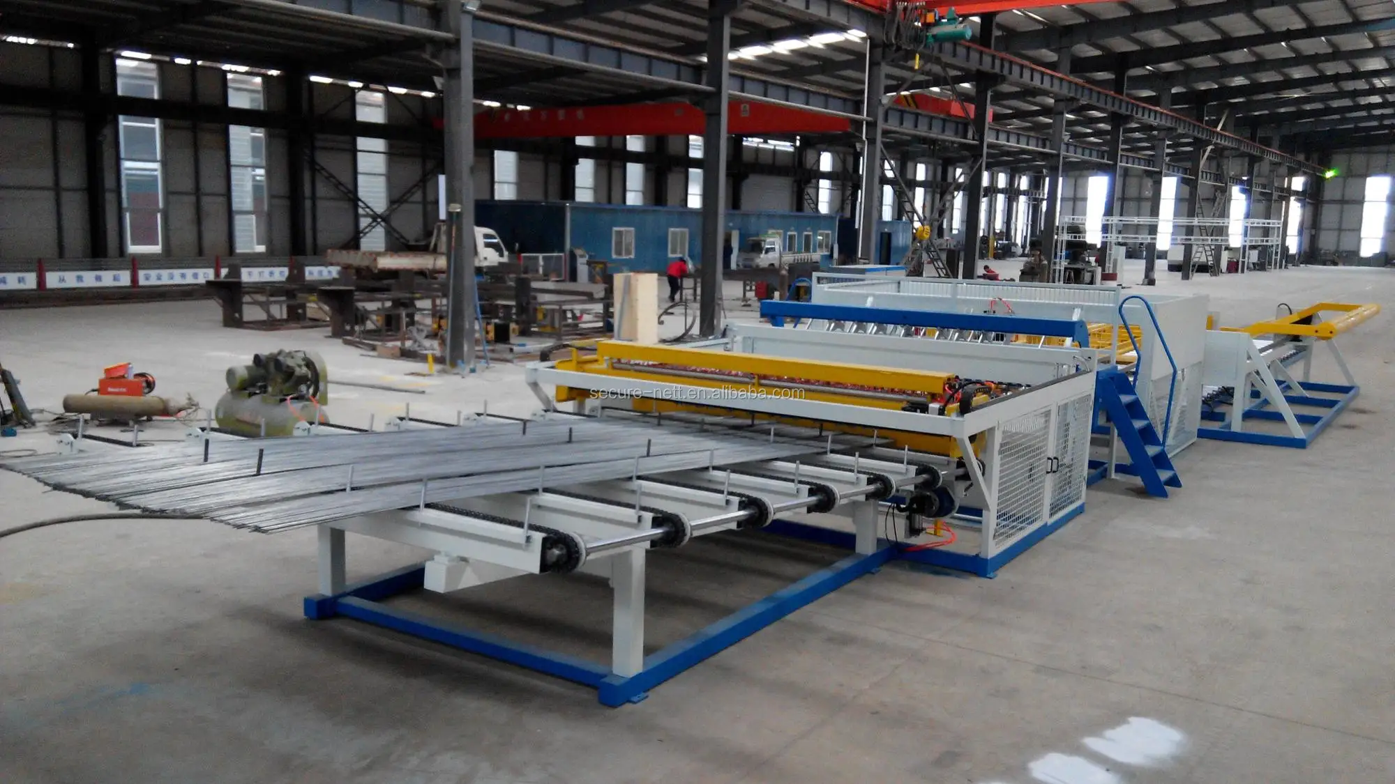 Fully Automatic Concrete Reinforcing Rebar Wire Mesh Welding Machine ...