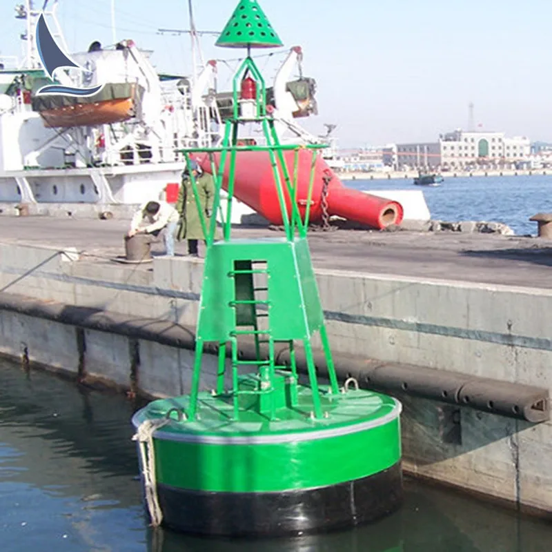 Dia 2400mm Gfrp Starboard Hand Marker Buoy With Iala - Buy Starboard ...