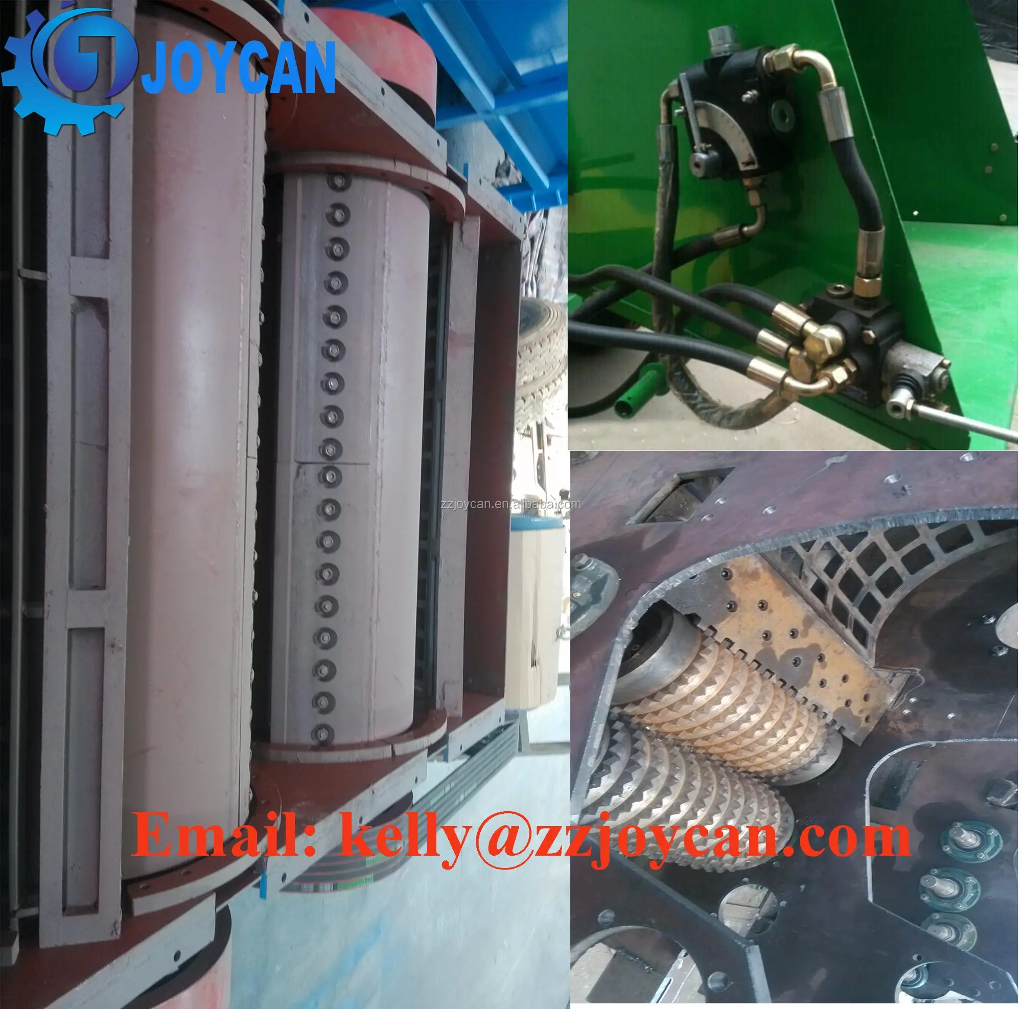 Thailand Wood Stump Breaker Equipment Tree Root Crusher Machine Tree ...