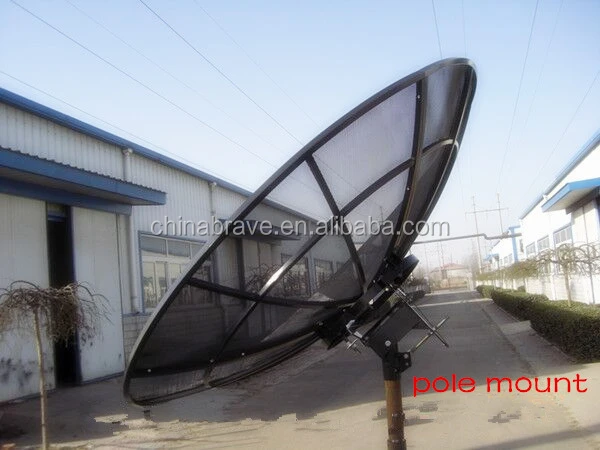 C Band 3m Satellite Mesh Dish Antenna - Digital TV Antenna
