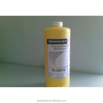 Guangdong Manufacturer Supply Videojet 16-3601q Cleaning Solution For ...