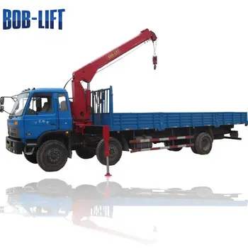 Articulated Boom Self Loader Crane Truck Mounted Hydraulic Mobile Crane ...