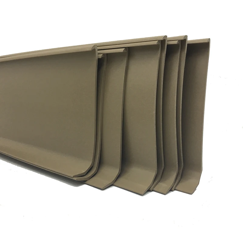 10cm Height PVC Vinyl Cove Capping Skirting - Durable & Stylish